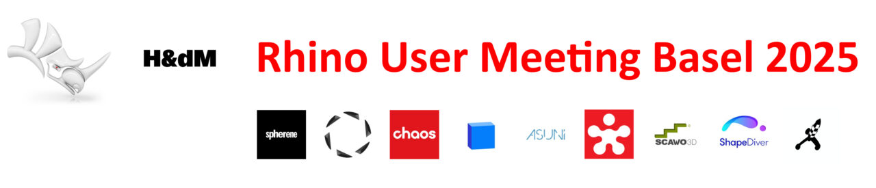 Rhino User Meeting Basel – 2025 | McNeel Europe Events